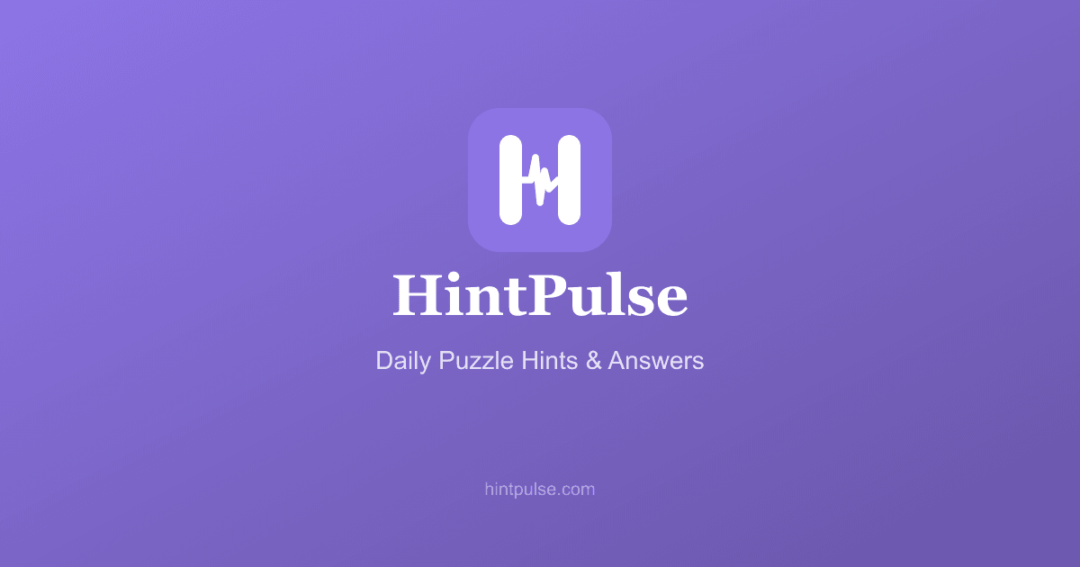 HintPulse — Daily Puzzle Hints & Answers